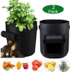 BIANRY BARN Grow Bags,Garden Plant Bag,Heavy Duty 400G Thick Fabric ...
