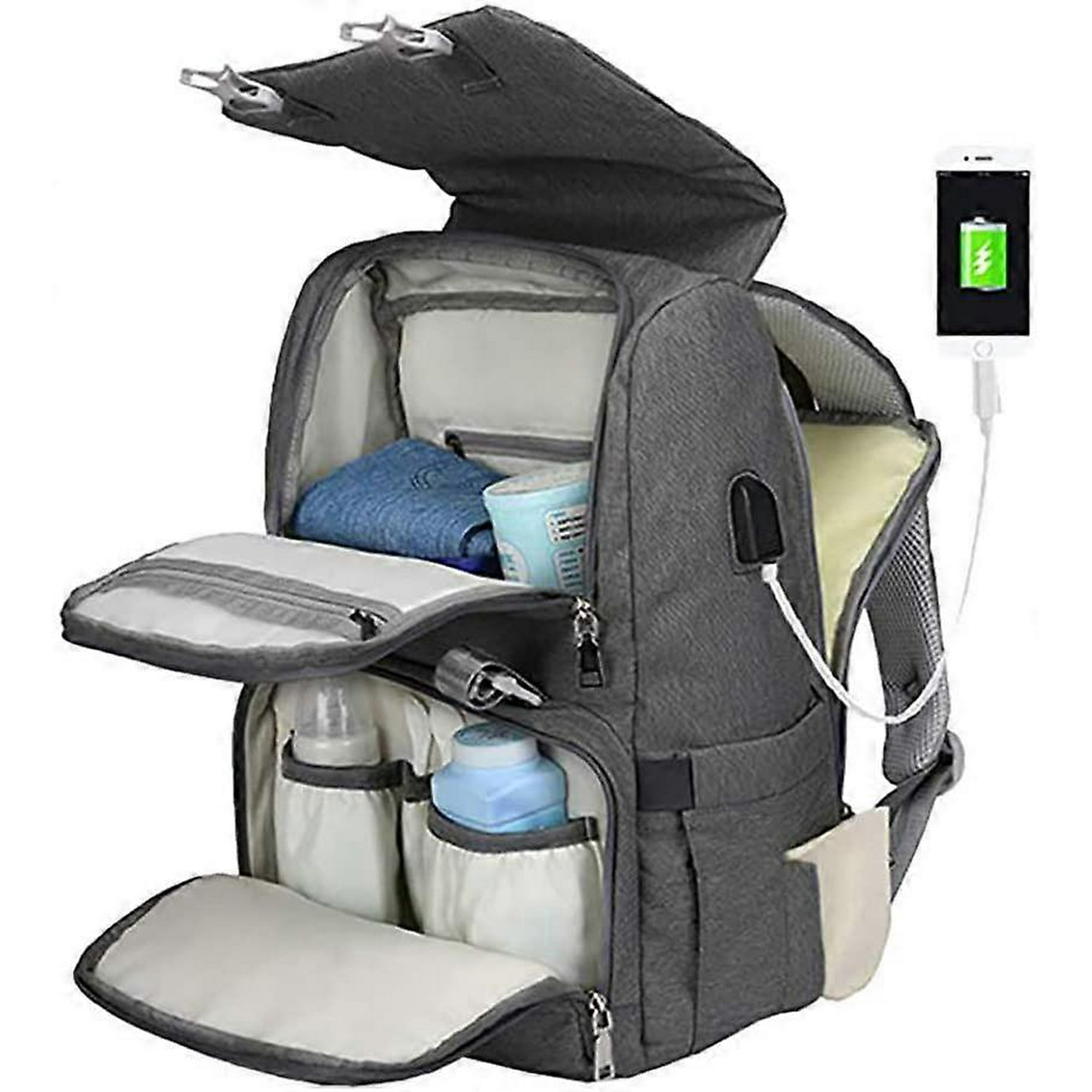 Click here for Unbranded Diaper Bag Backpack For Mom & Dad Large... prices