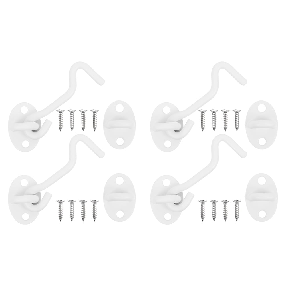 Hook Door Eye Lock Barn Cabin Patio Gate Privacy Sliding Wood Rolling ...