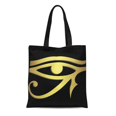 JSDART Canvas Tote Bag Egypt Eye of Horus Egyptian Symbol Hieroglyphs ...