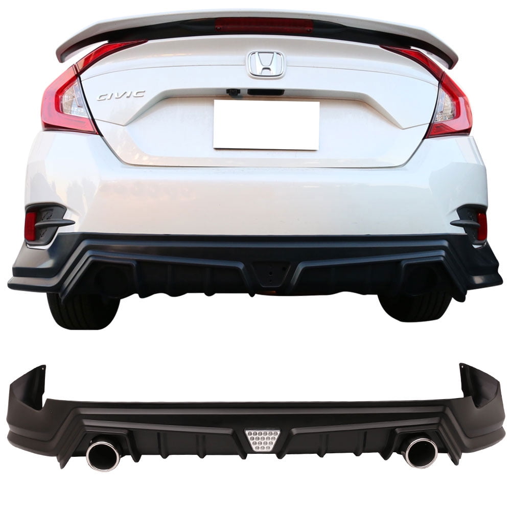 Ikon Motorsports Compatible with 2016-2021 Honda Civic Sedan MUG Style ...