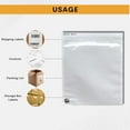 100 Pack UPS Shipping Label Pouches 6.5” x 10” - Packing Slip Envelope ...