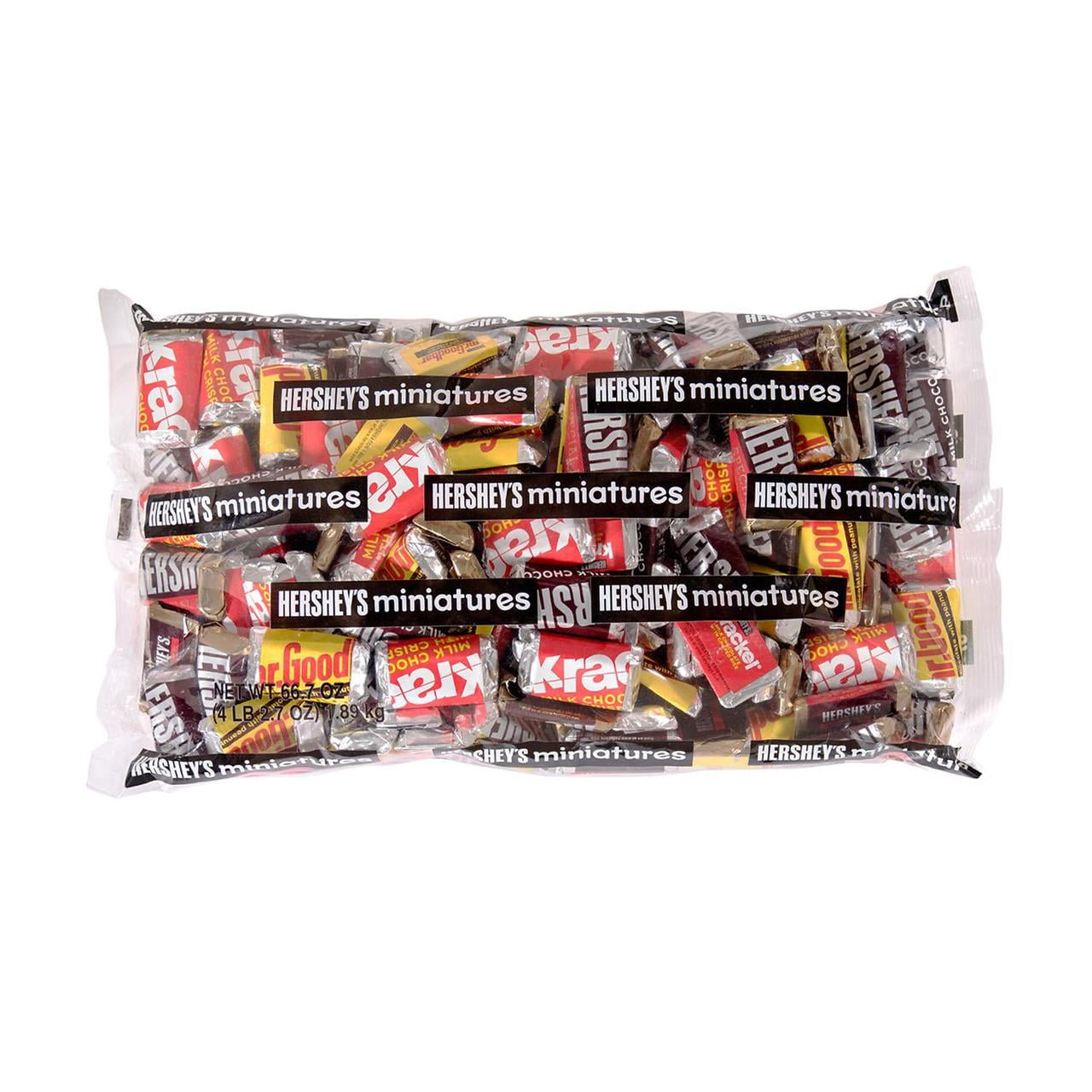 Hershey's Miniatures Assortment (4.1 lbs.) - Walmart.com