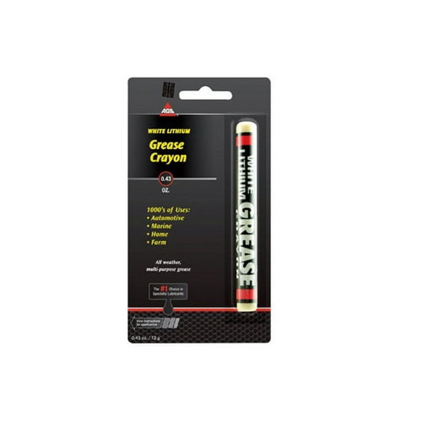 AGS CY-1 White Lithium Grease Stick, 0.43 Oz - Walmart.com - Walmart.com