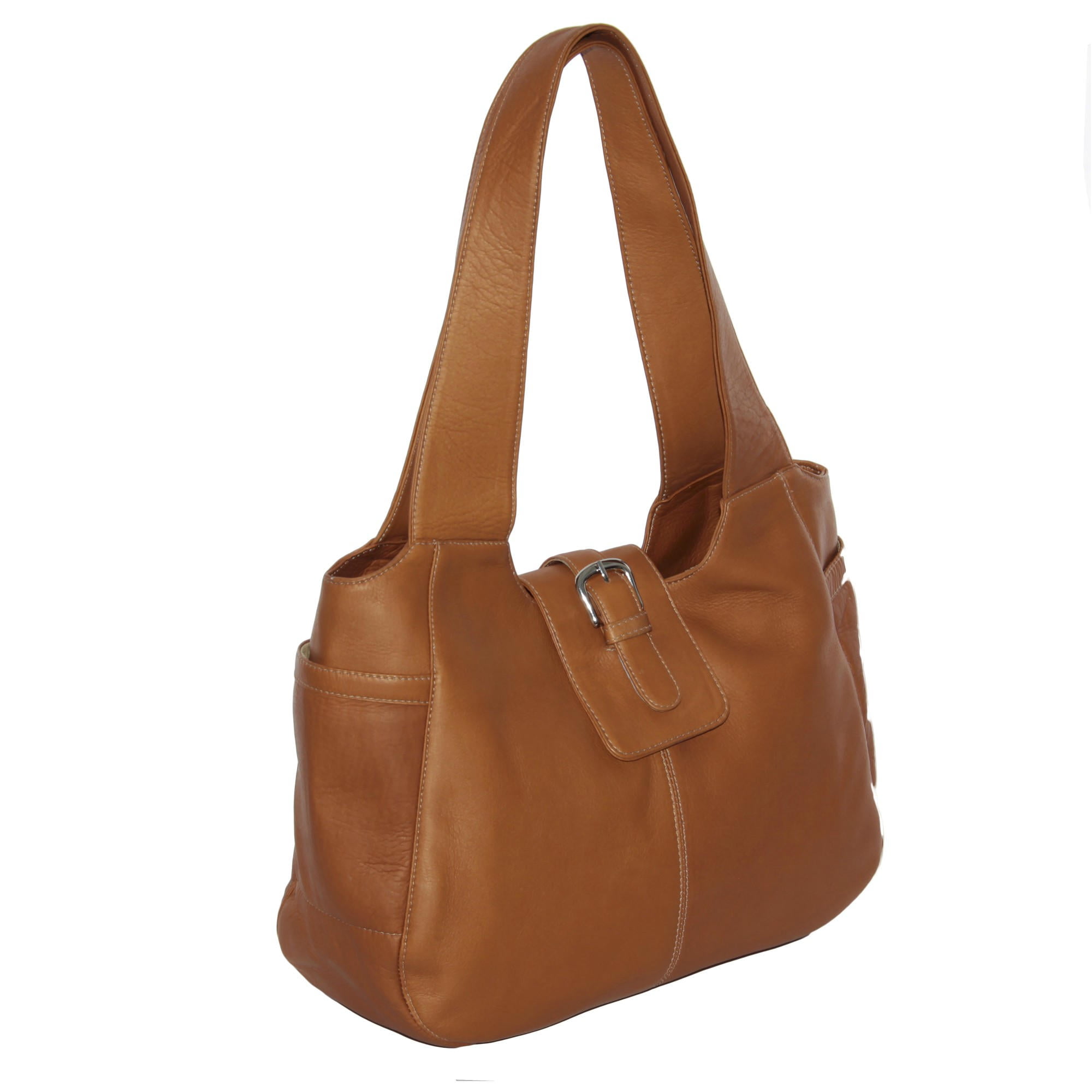 Piel Leather - SMALL FLAP HOBO BAG - Walmart.com - Walmart.com
