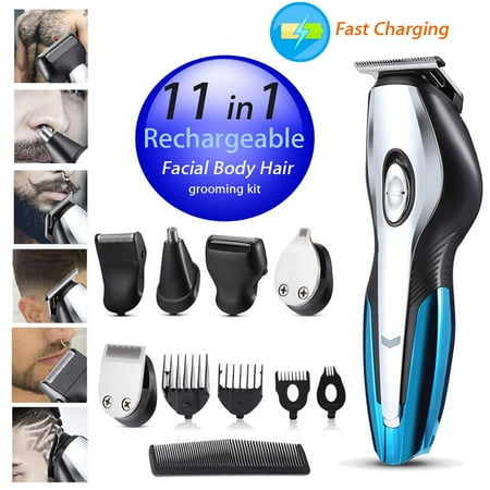 Ustyle Rechargeable Electric Hair Trimmers 11 in 1 Hair Electric Shaver ...