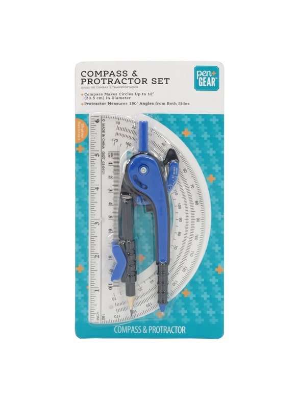 Compasses & Protractors in Rulers, Compasses & Protractors - Walmart.com