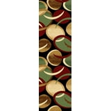 PREMIUM 3D Effect Hand Carved Thick Modern Contemporary Abstract Area ...