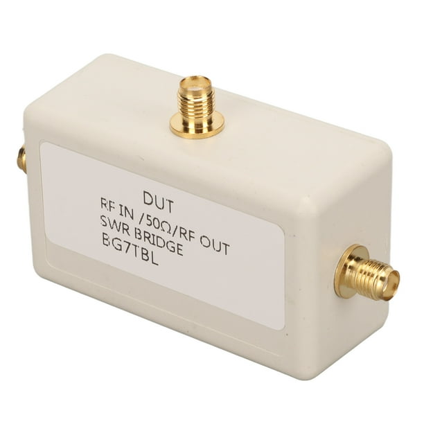 Puente de Relación de Onda Estacionaria 1-500Mhz Puente SWR de 3 ...