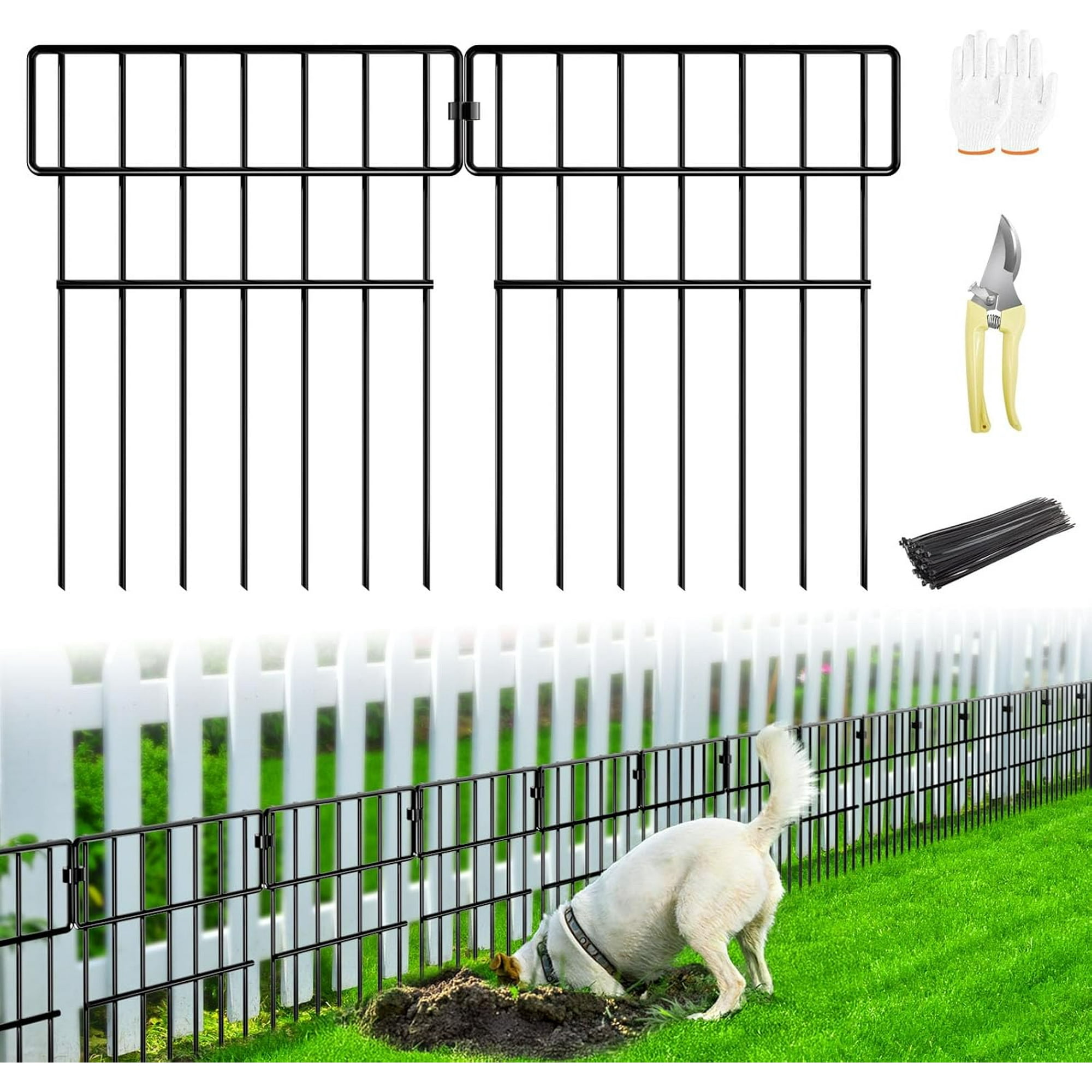 Click here for Nobrand Panels Animal Barrier Fence No Dig Decorat... prices
