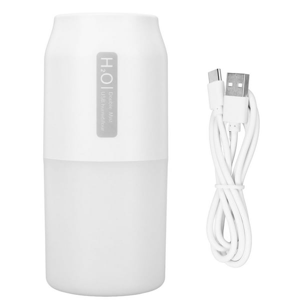 Mini humidificador de 280ml, dos modos de pulverización, 10dB, humidificador USB portátil de ...