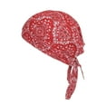 CTM Cotton Unlined Paisley Biker Do Rag Cap (Men) - Walmart.com