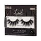 KISS Lash Couture Matte Black Faux Mink, Matte Velvet, False Eyelashes ...