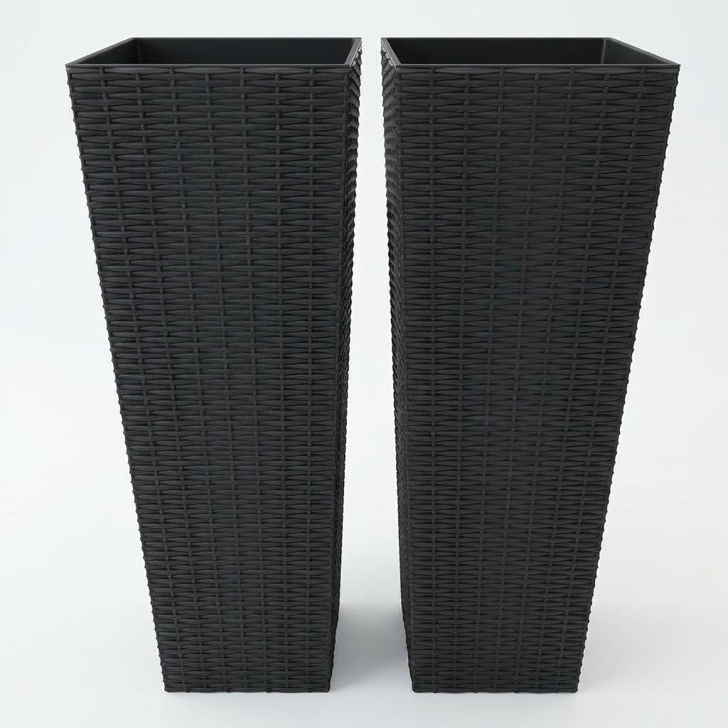Click here for Garvee 2 Pack Tall Planter Pots  11.77 X 11.77 X 3... prices