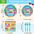 96 Pcs Happy Last Day of School Paper Party Plates and Napkins for ...