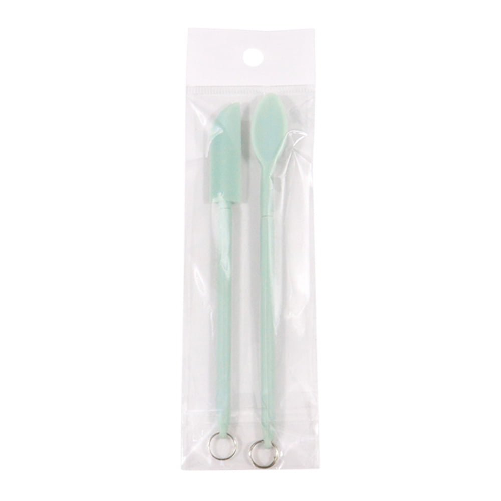 BBQ Silicone Stretchable Spatula Spoon Set Lightweight Durable Flexible ...
