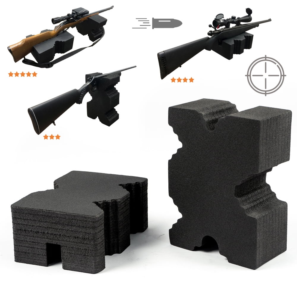 PIT66 Fit for Shooting Bench Rests Gun Rifle Holder Waterproof Foam ...