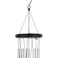 Mainstays 30"H Chrome Pine Metal Outdoor Wind Chime - Walmart.com