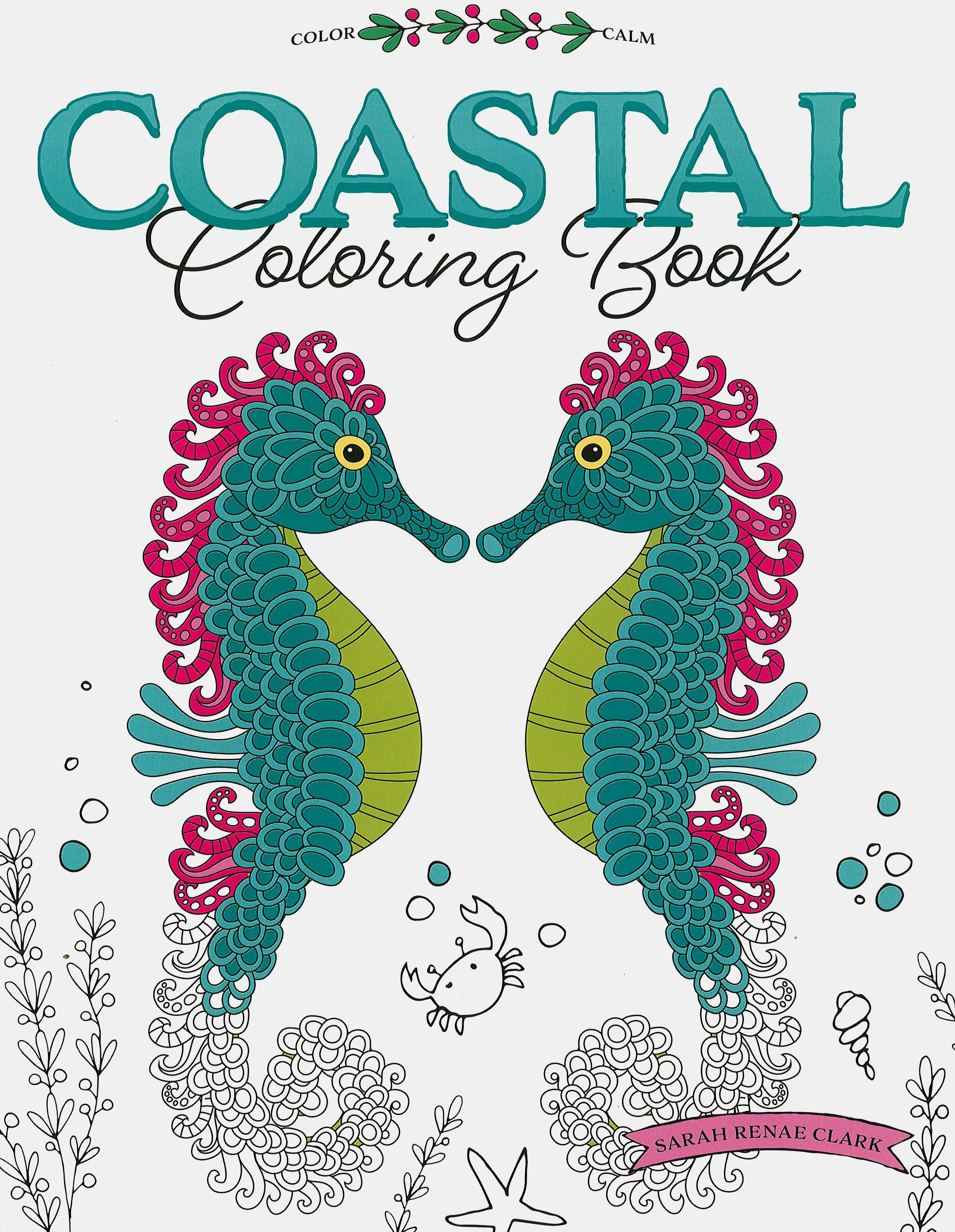 Leisure Arts Coastal Coloring Book - Walmart.com