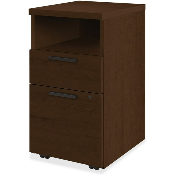 HON Mobile Pedestal 15-3/4"x18"x28" Mocha 105109MOMO - Walmart.com