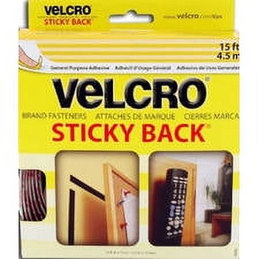 Velcro One Wrap 1.5"x45ft Reel White - Walmart.com