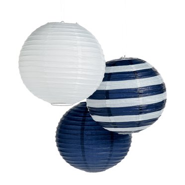 Fiesta Party Paper Lanterns (6Pc) - Party Decor - 6 Pieces - Walmart.com