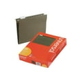 Universal Standard Green Hanging File Folders, 1/5 Tab, 11 Point Stock ...