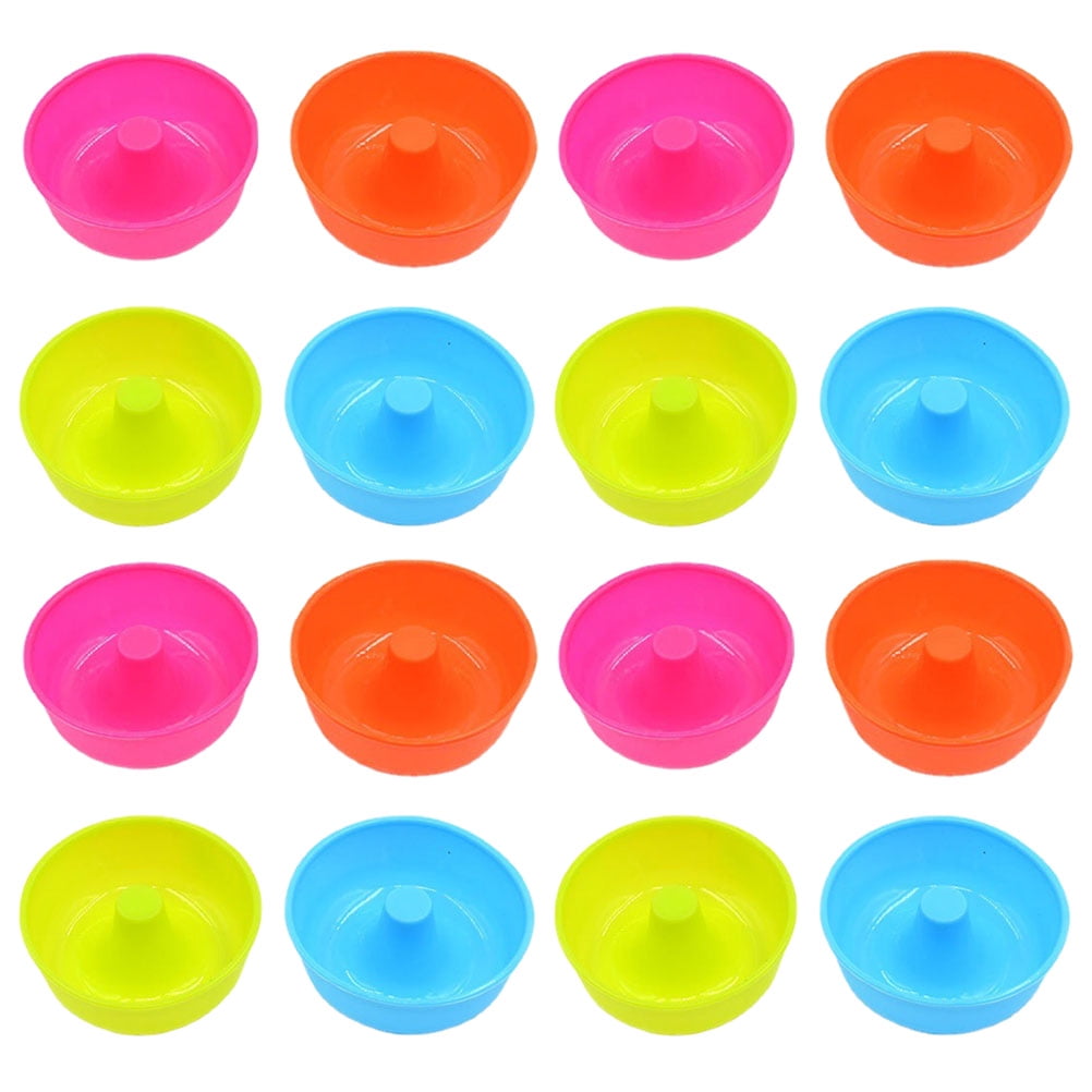 Click here for Cosmobetty 16pcs Silicone Donut Molds Non-Stick Mi... prices