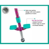 Flybar Propel Pogo Stick for Kids Ages 5 & up 40 to 80 lbs - Pink ...
