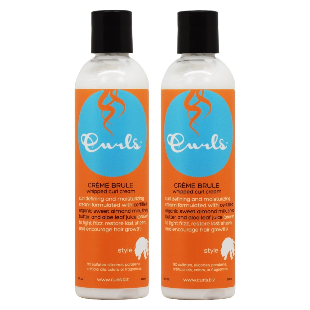 Curls Creme Brule Whipped Curl Cream 8oz Pack Of 2