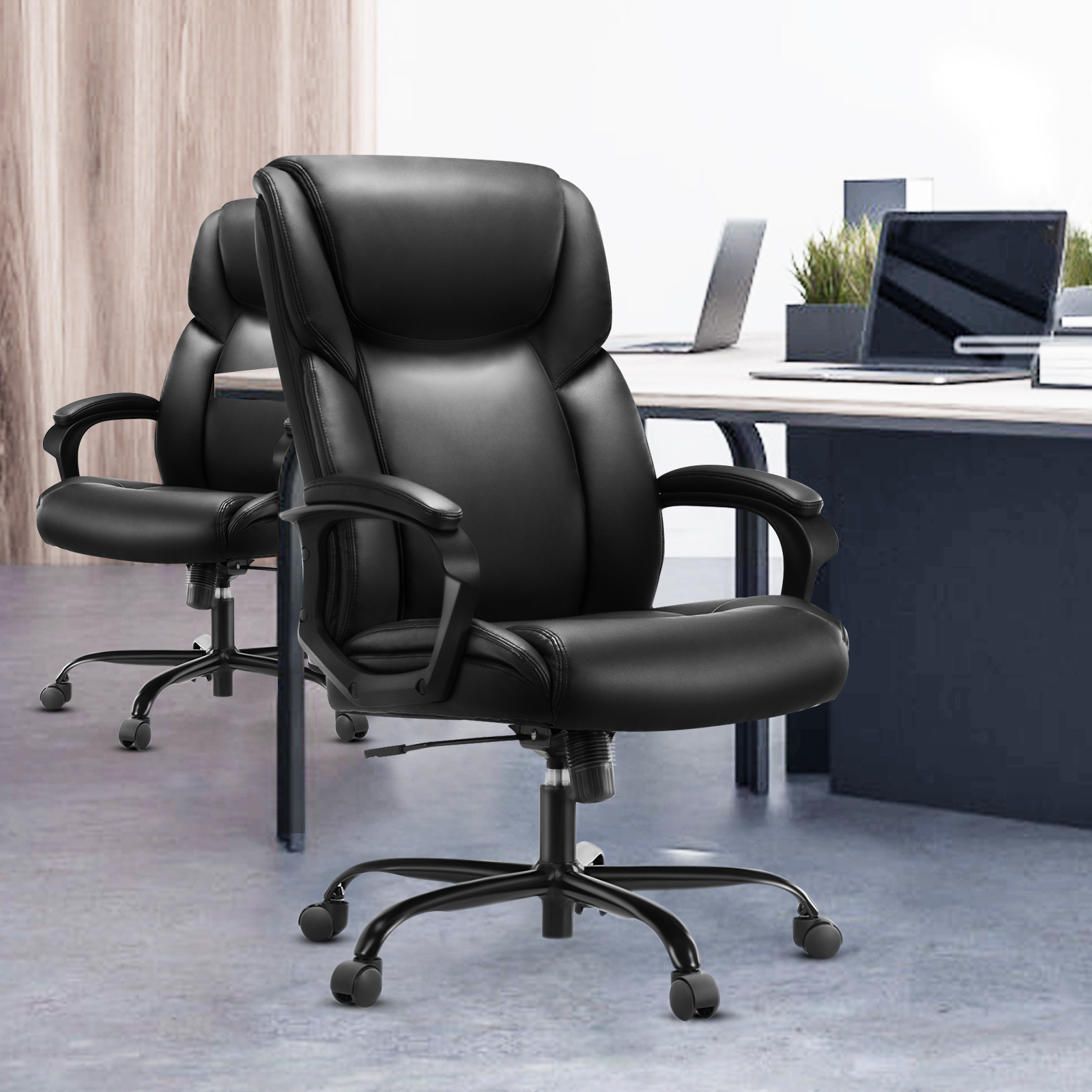 Yoyomax Executive Office Chair, Height Adjustable High Back Computer ...