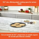 Im Usa 13.5in Carbon Steel Nonstick Round Comal with Metal Handles ...