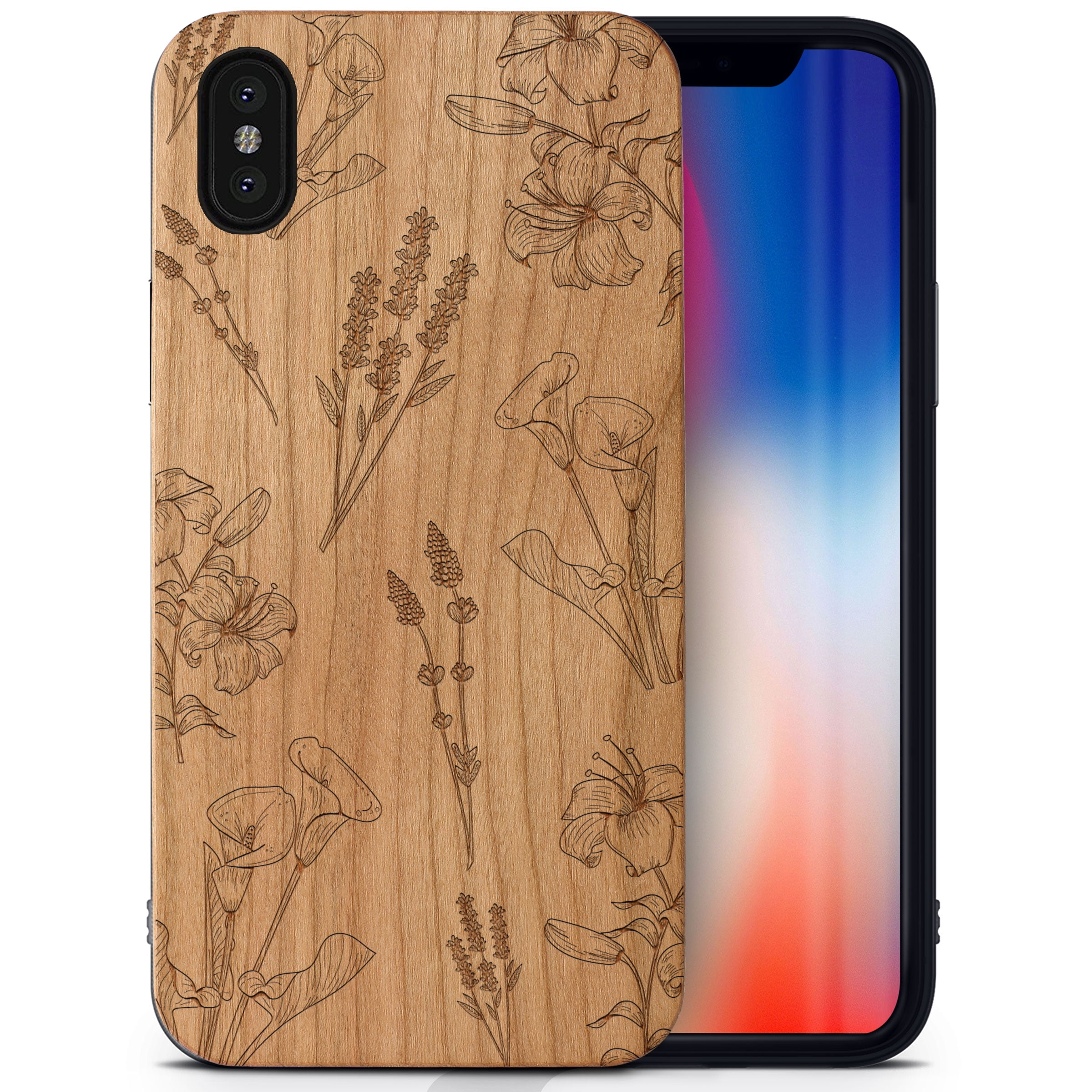 Case Yard Wooden Case Outside Soft TPU Silicone, Slim Fit Shockproof ...