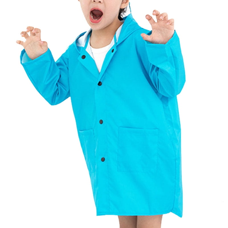 Toddler Baby Boy Girl Raincoat For Kids Dinosaur Rain Coat Cartoon Waterproof Hooded Cover ...
