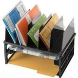Officemate Letter Trays and Vertical Sorter, Black (22102) - Walmart.com