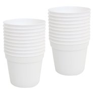 Planter Pot 6inch 10pack Green Plastic Flower Pots Plant Container for ...