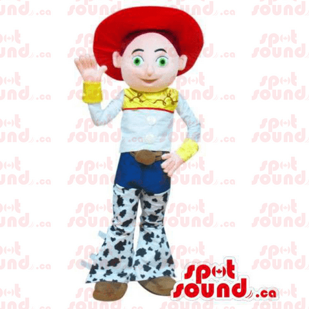 Cute Well-Known Cowgirl Toy Story Character Plush SPOTSOUND Mascot ...