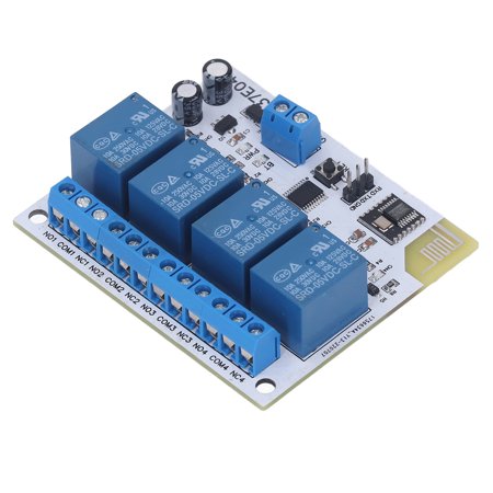 Relay Control Module,4 Channel Bluetooth Relay GRF Remote Control Relay ...