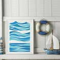 3pcs Waves Stencil Template 11.7×8.3inch Large Sea Ocean Wave Stencil ...