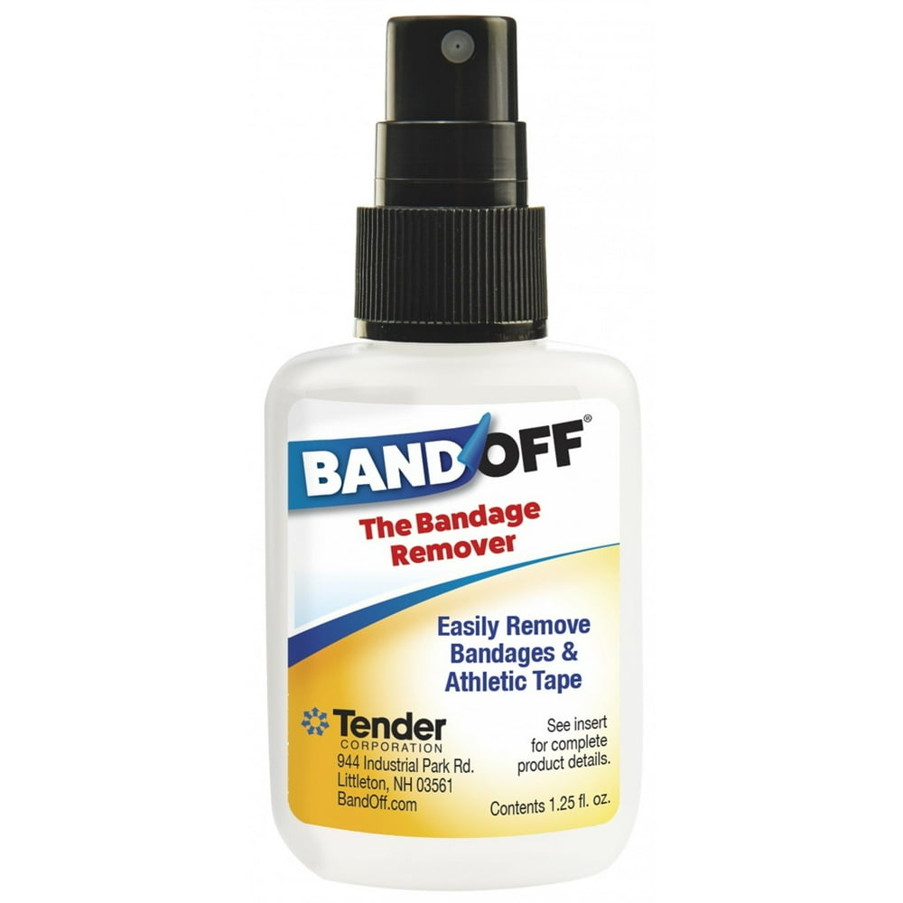 BandOff Bandage Removal Spray, 1.25 FL OZ - Walmart.com - Walmart.com