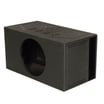 QPower Car Audio Quad 4 Hole 12 Inch Sealed Subwoofer Enclosure ...