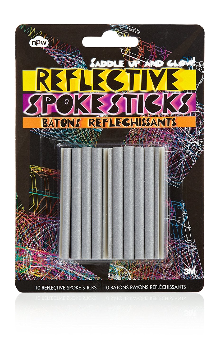 Refelective Bick Spoke Sticks - Walmart.com