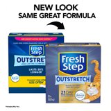 Fresh Step Outstretch Long Lasting Clumping Cat Litter, Febreze ...