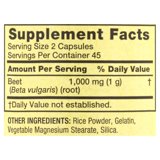 Spring Valley Beet Root Dietary Supplement, 1000 mg, 90 Count - Walmart.com