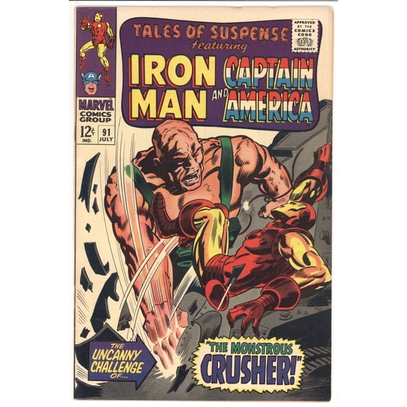 Tales of Suspense #91 Comic Book - Walmart.com