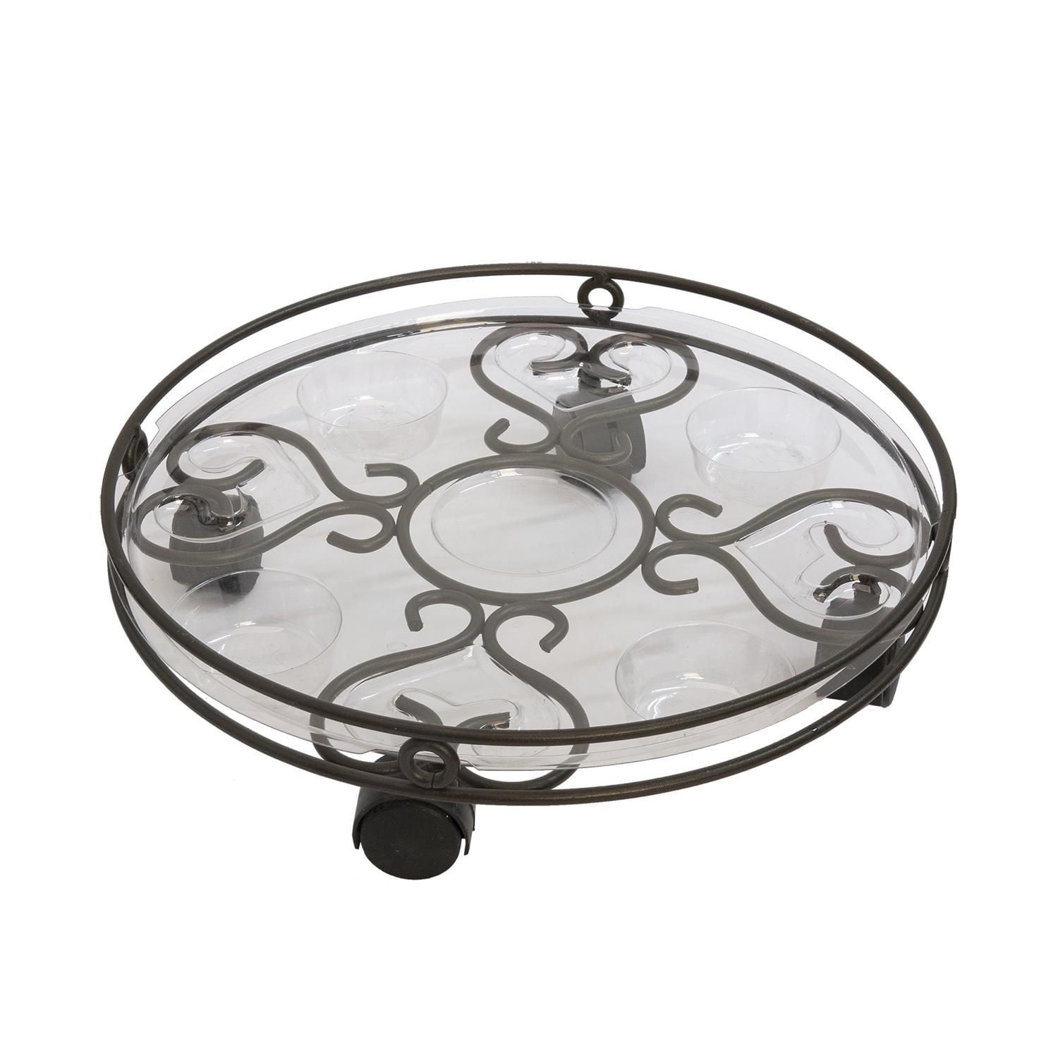 Click here for Panacea Products Cameo Round Steel Plant Caddy Wit... prices