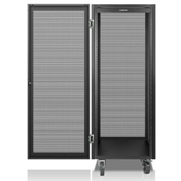 12U Slide-Out Server Rack - Rotating - 4-Post Rack - Walmart.com