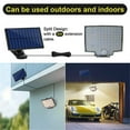 2 Pack Solar Wall Lamp, 3000LM LED, Remote Control, Waterproof, 270° Wide-Angle, Yard/Garden ...