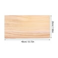 Solid Wood Desktop Board Plank Unfinished Wood Craft Wood Panel Plywood ...