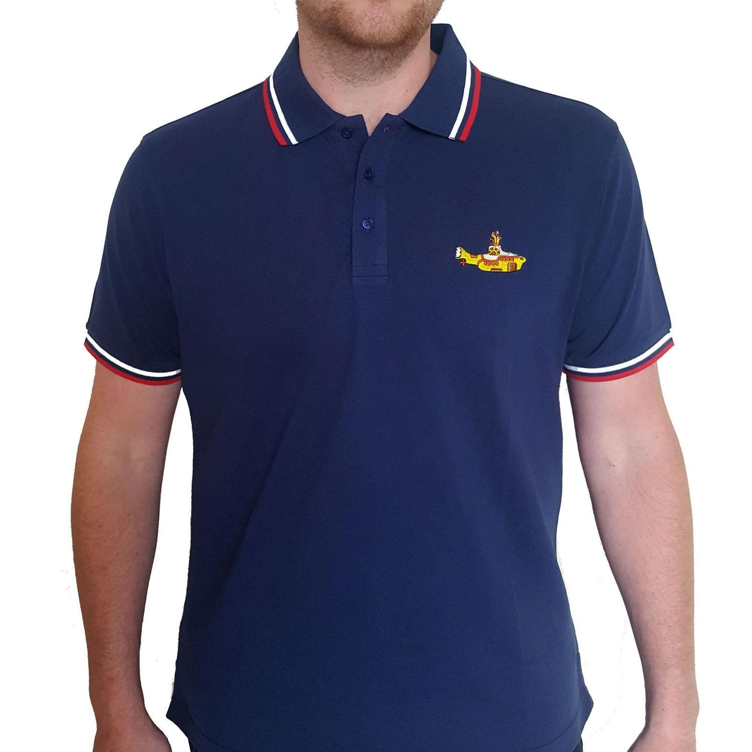 Click here for The Beatles Adult Yellow Submarine Polo Shirt L prices